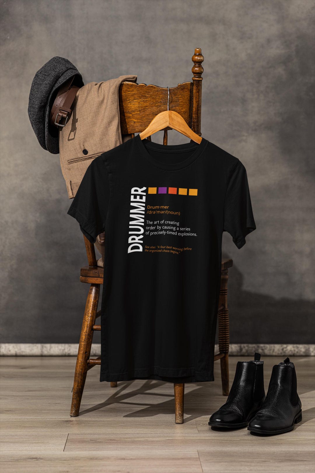 Drummer Definition T-shirt: Funny Musician Gift - Etsy