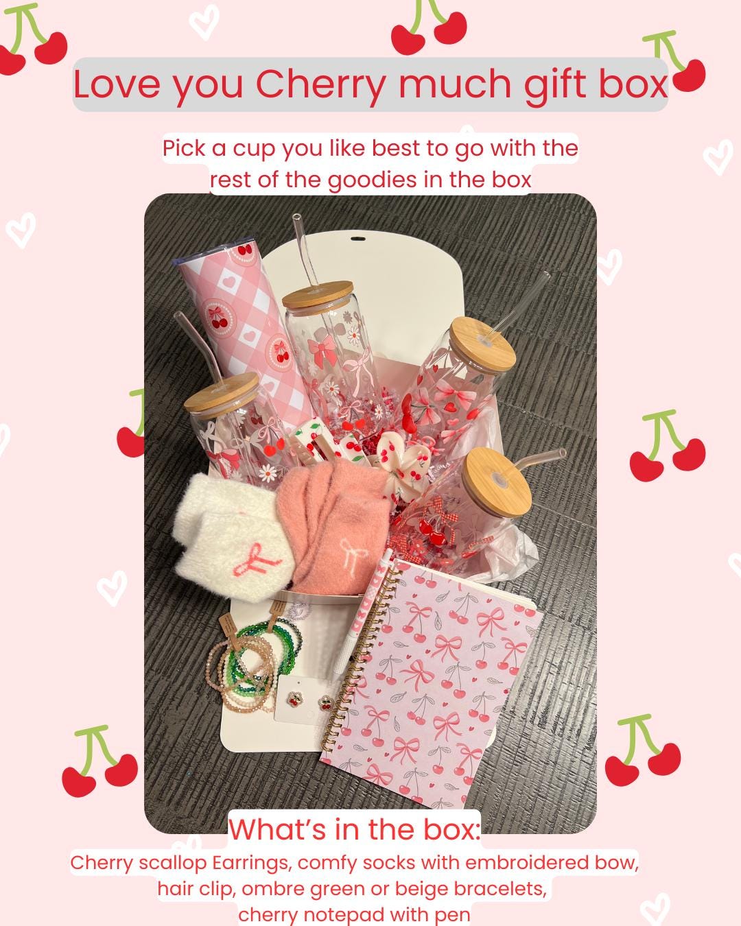 Love You Cherry Much Gift Set - Etsy