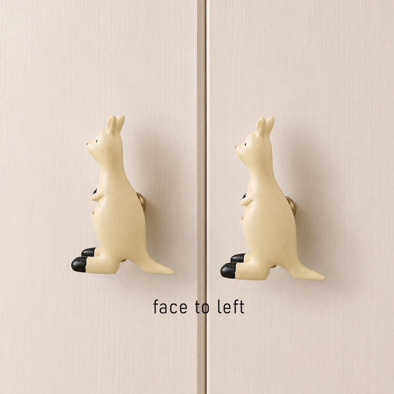 Cartoon Animal Drawer Knobs, Unique Furniture Pulls, Kids Room Cabinet ...