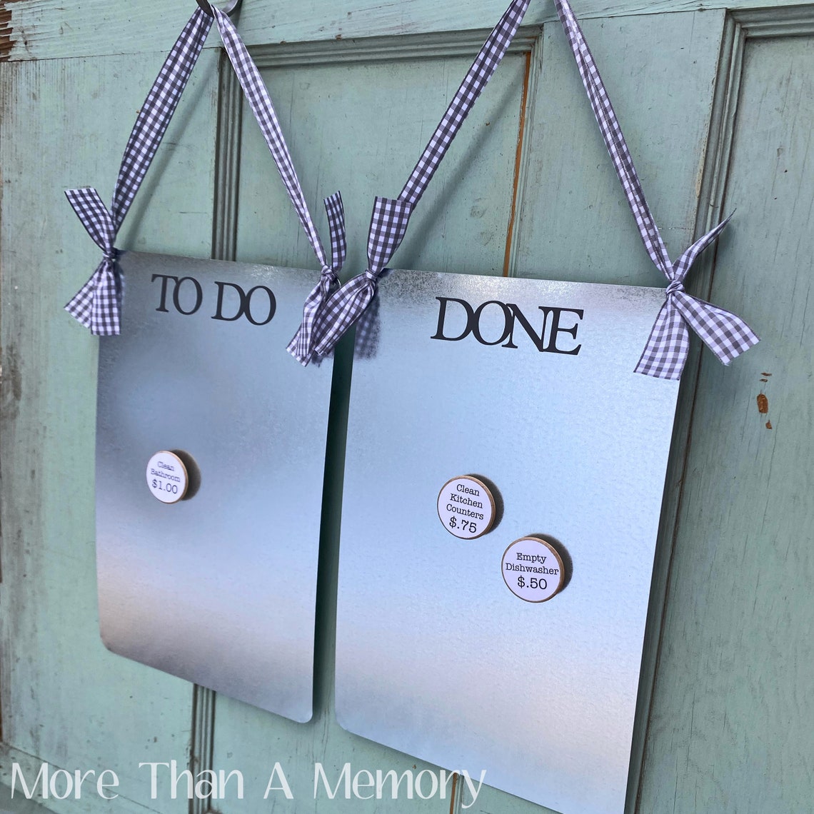 Boards: to Do / Done Classic Chart Set - Etsy
