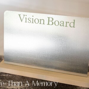 Standing "vision Board" Magnetic Chart - Etsy