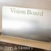 Standing "vision Board" Magnetic Chart - Etsy