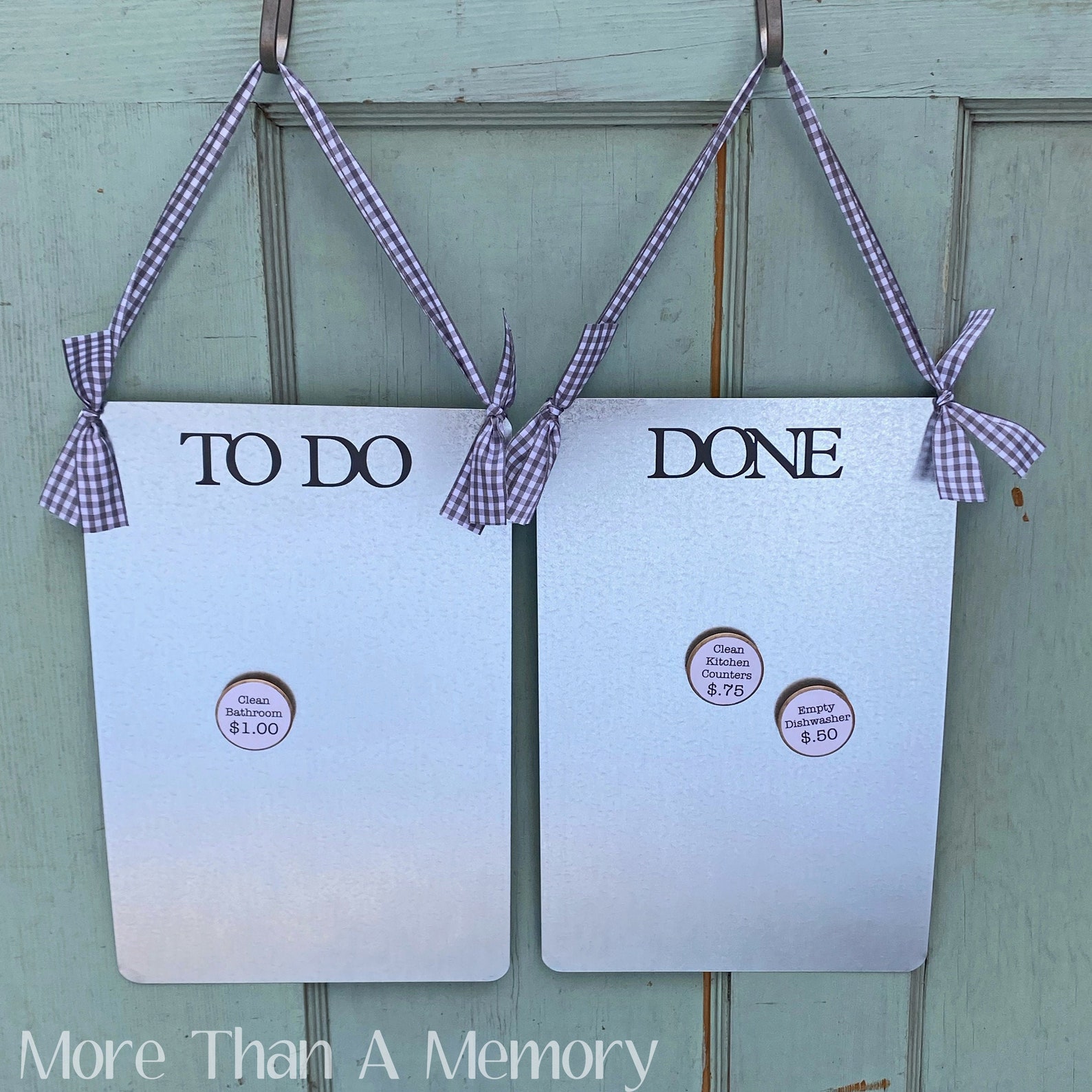 Boards: to Do / Done Classic Chart Set - Etsy