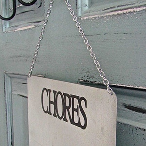 Set: XL Custom Chore Chart System for Two - Etsy