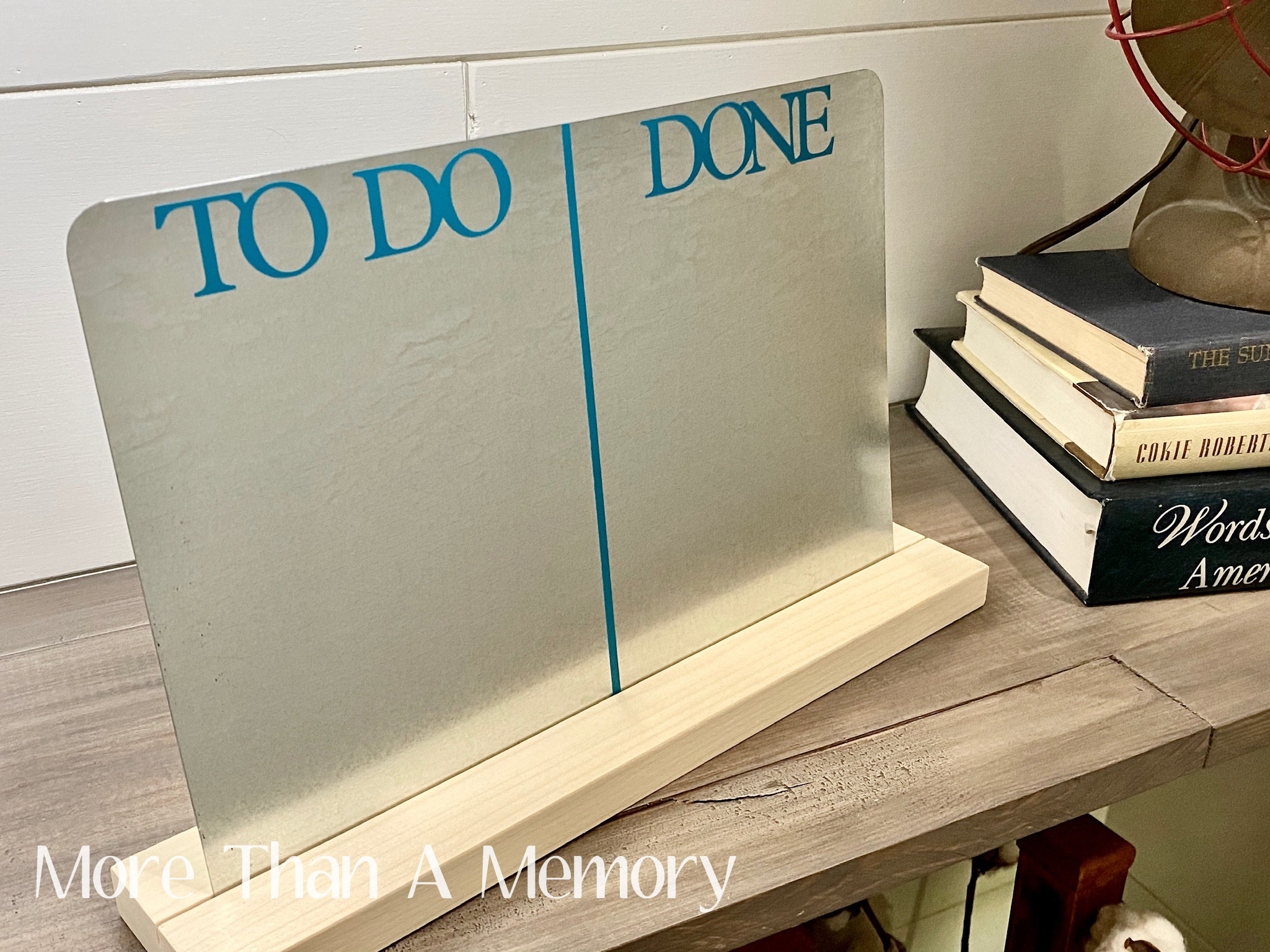 Standing "to Do / Done" Magnetic Chart - Etsy
