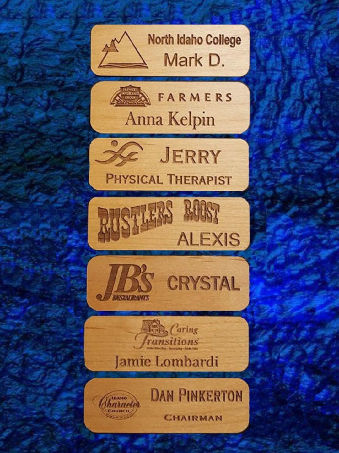 Personalized Name Badge, Custom Name Tag - Etsy