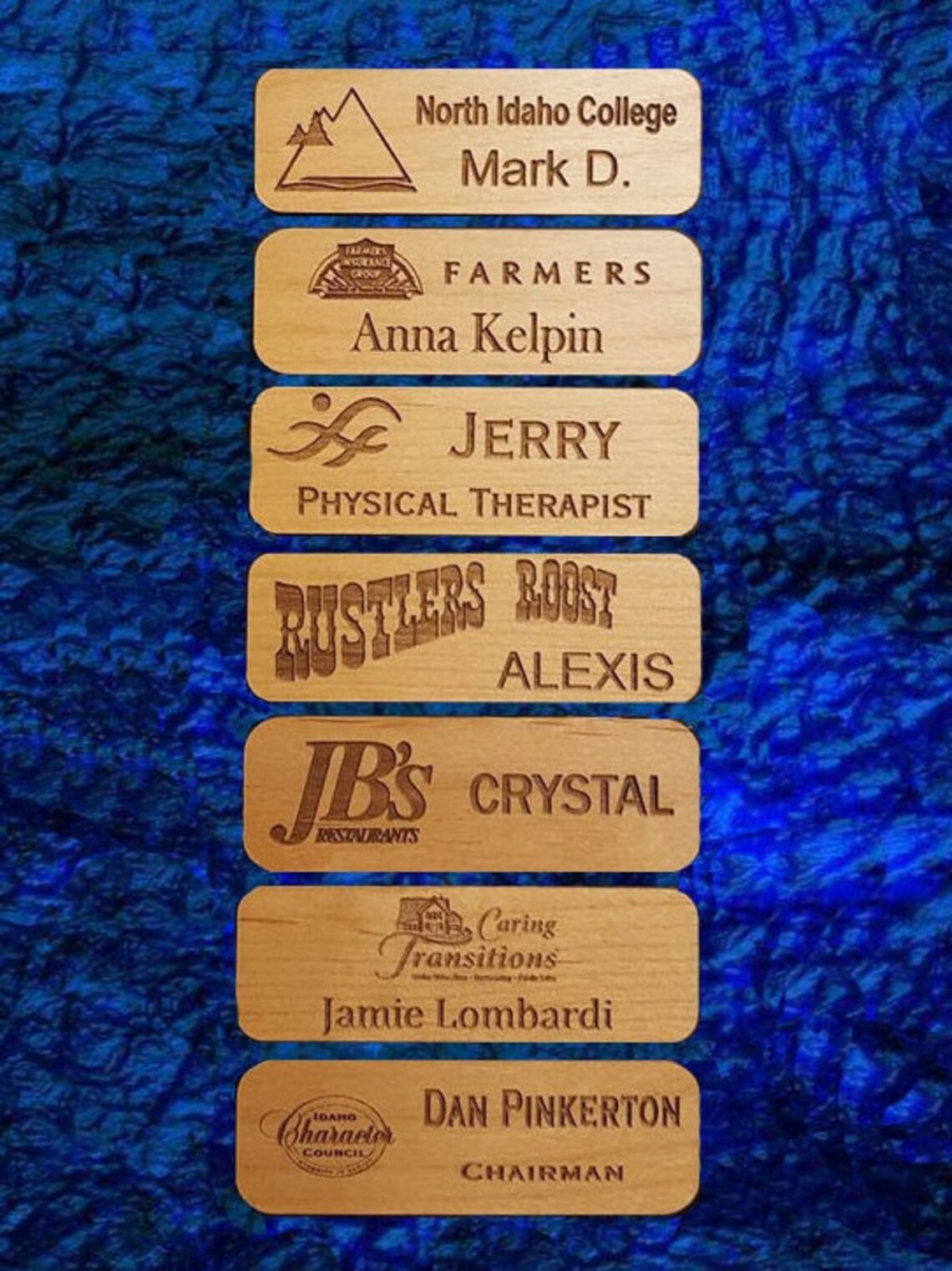 Personalized Name Badge Custom Name Tag | Etsy