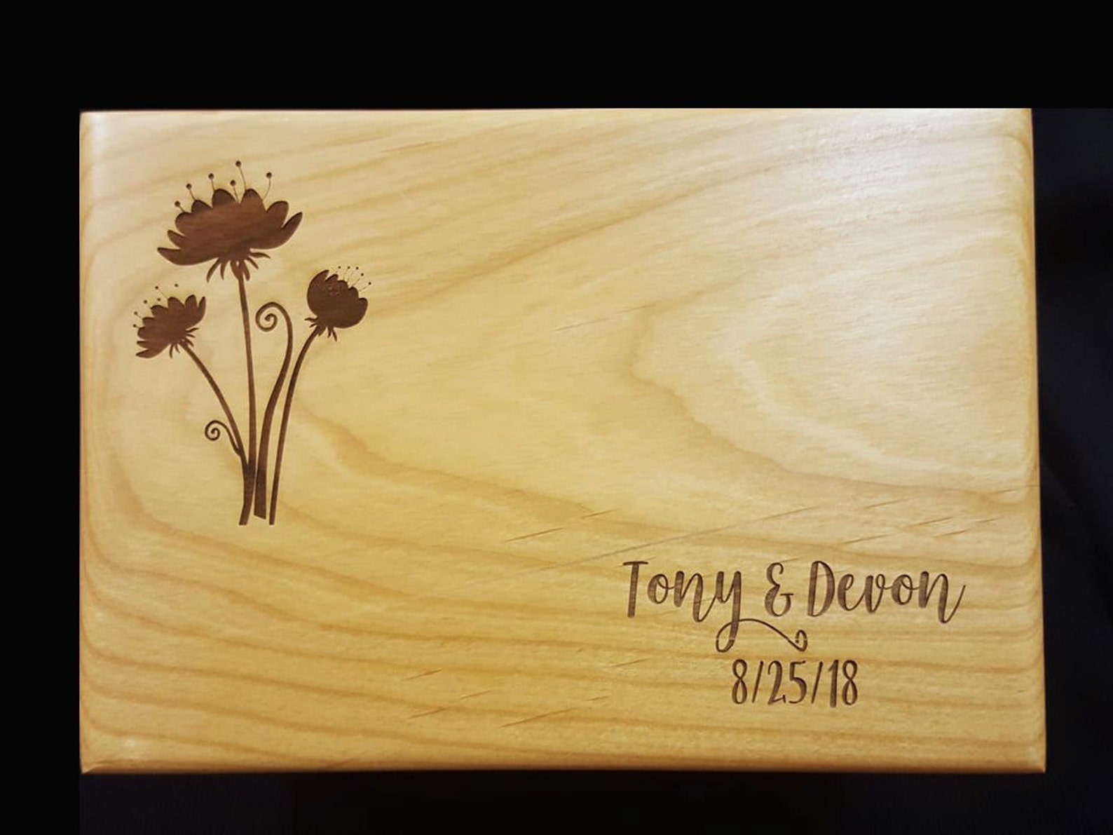 Love is Homemade Personalized Recipe Box - Etsy