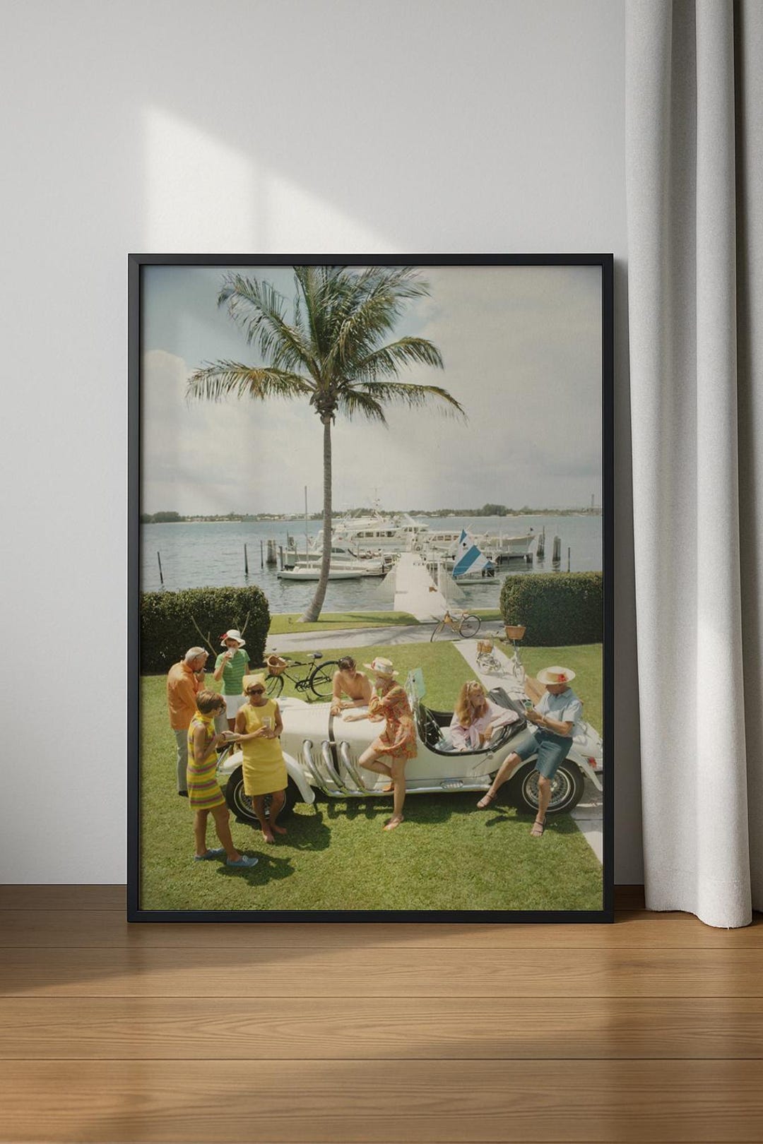 Old Money Poster, Retro Yacht Party Print, Old Money Aesthetic Poster ...