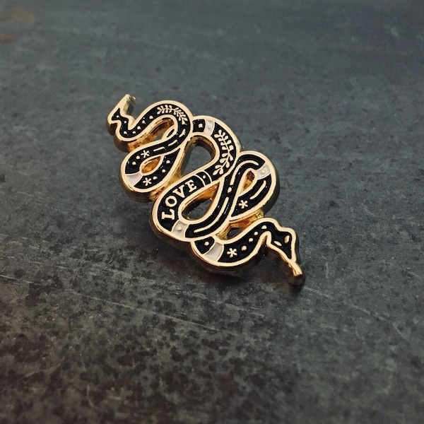 Snake Pin - Etsy