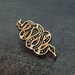 LOVE SNAKE Enamel Pin | Badge | Brooch | Lapel Pin | Black & Gold - Etsy