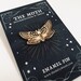 MOTH Enamel Pin Badge Brooch Lapel Pin Black & Gold - Etsy
