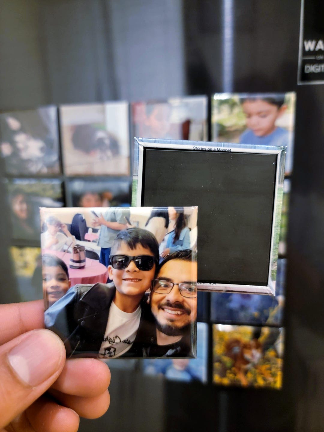Personalized Fridge Magnets, Custom Photo Magnet 2x2, Refrigerator ...