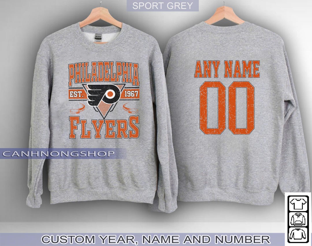 Personalized Philadelphia Flyers Sweatshirt, Philadelphia Flyers ...