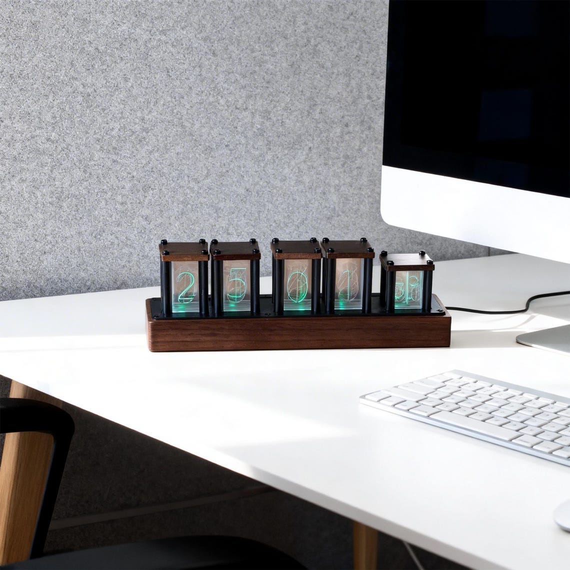 Custom Steampunk RGB Nixie Tube Clock – Personalized Desk Decor - Etsy