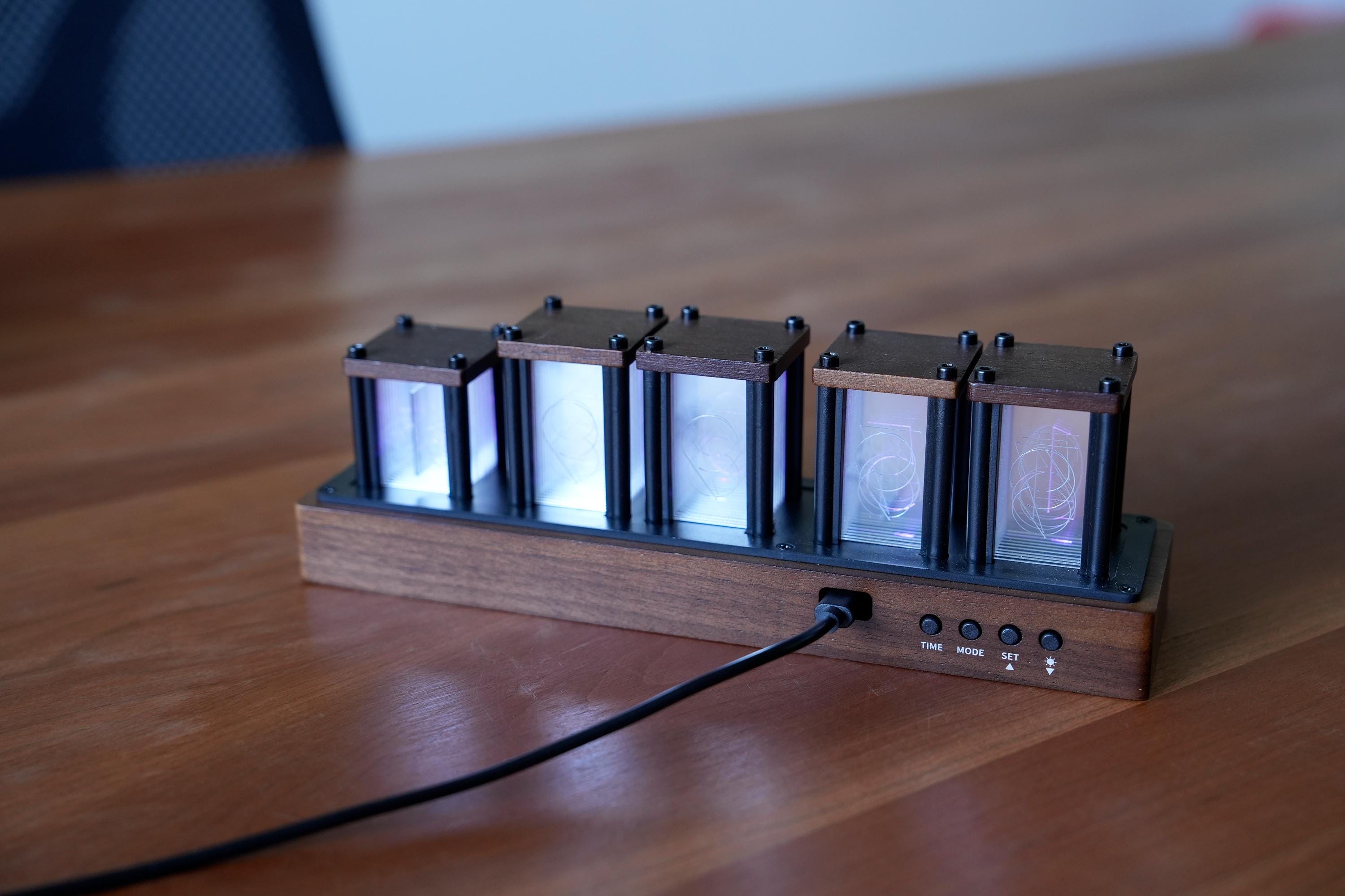 Custom Steampunk RGB Nixie Tube Clock – Personalized Desk Decor - Etsy