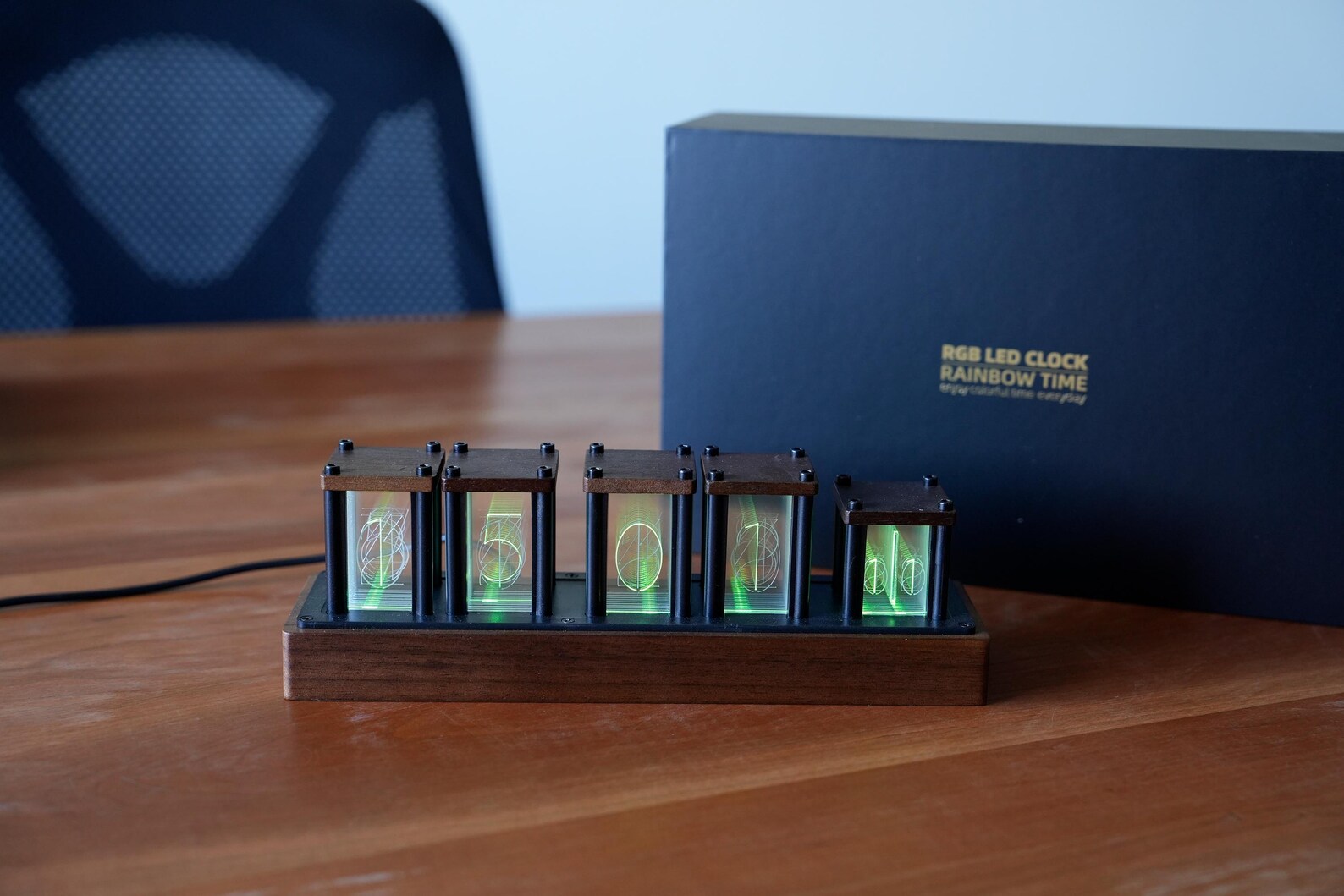 Custom Steampunk RGB Nixie Tube Clock – Personalized Desk Decor - Etsy