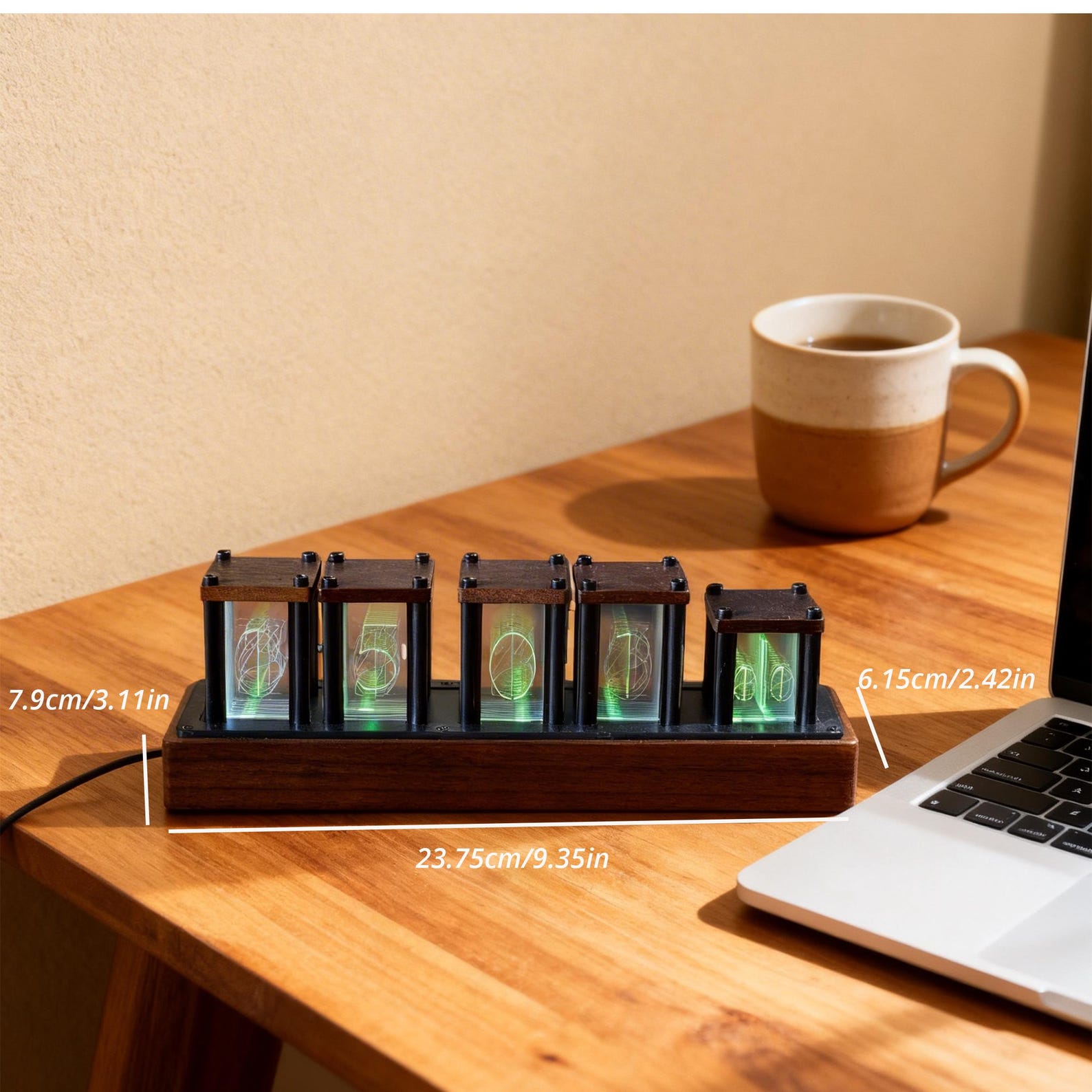 Custom Steampunk RGB Nixie Tube Clock – Personalized Desk Decor - Etsy