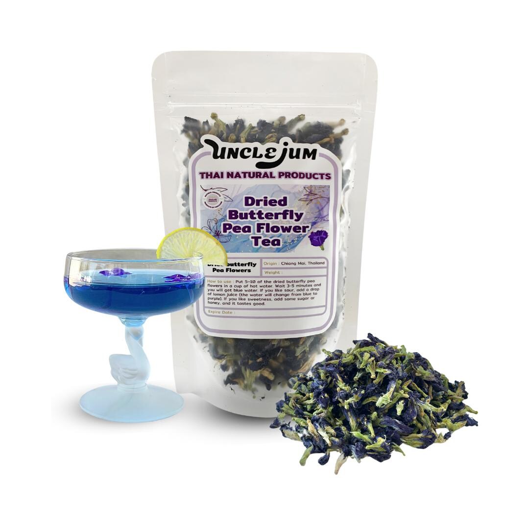 Butterfly Pea Flower Tea | Natural Blue Herbal Drink (100g) - Etsy