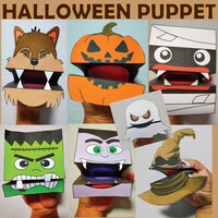 Printable Dracula Paper Bag Puppet. Paper Bag Puppet Cut Out for ...