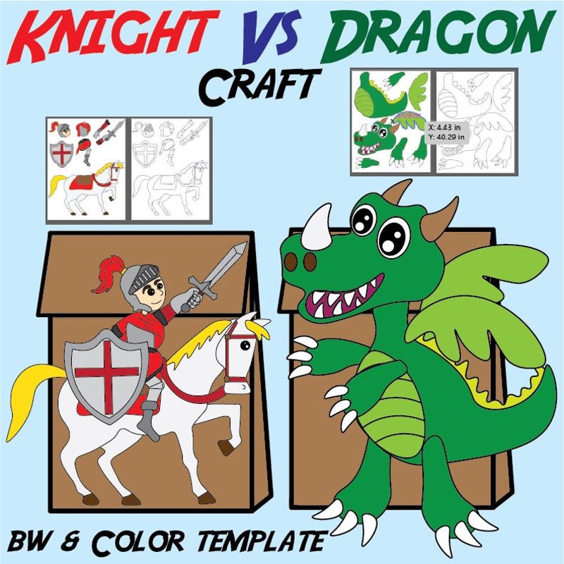 Knight Puppet - Etsy