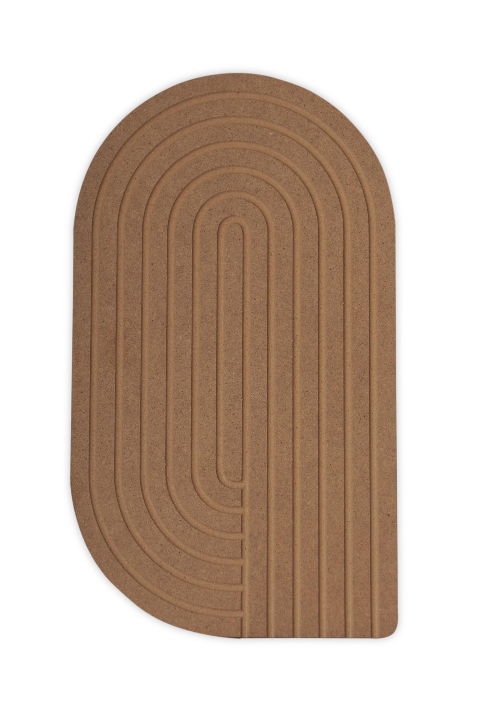 Textured MDF Arched Wall Panel: Modern Boho Home Decor - Etsy