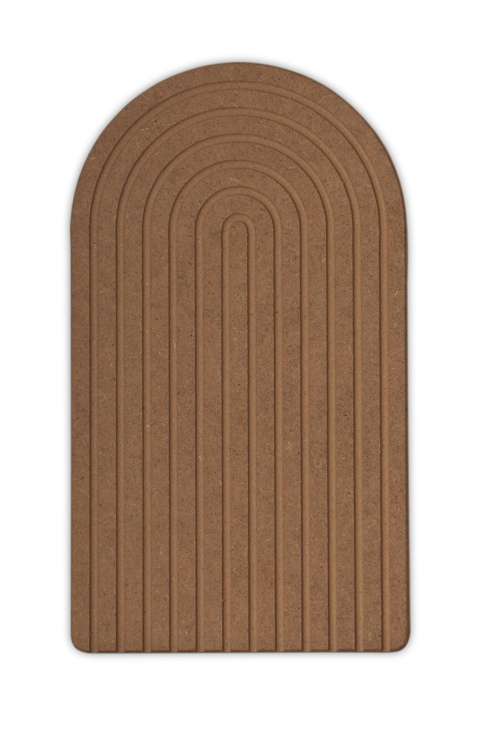 Textured MDF Arched Wall Panel: Modern Boho Home Decor - Etsy