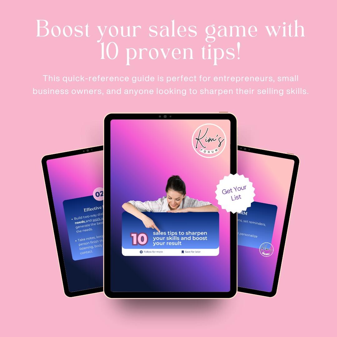 Sales Guide: 10 Tips to Unlock Your Sales Potential - Etsy