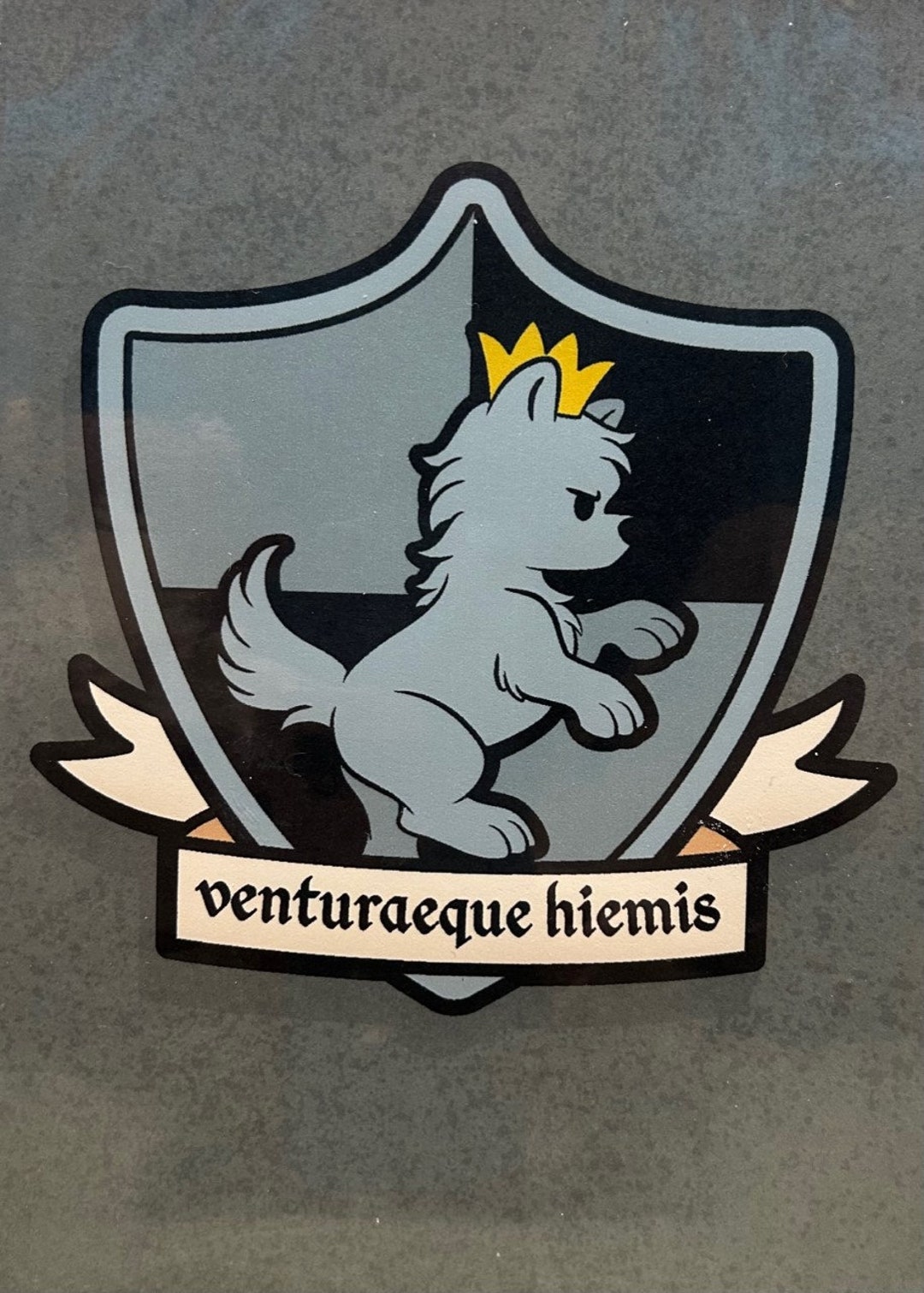 GOT House Stark Banner Print - Etsy