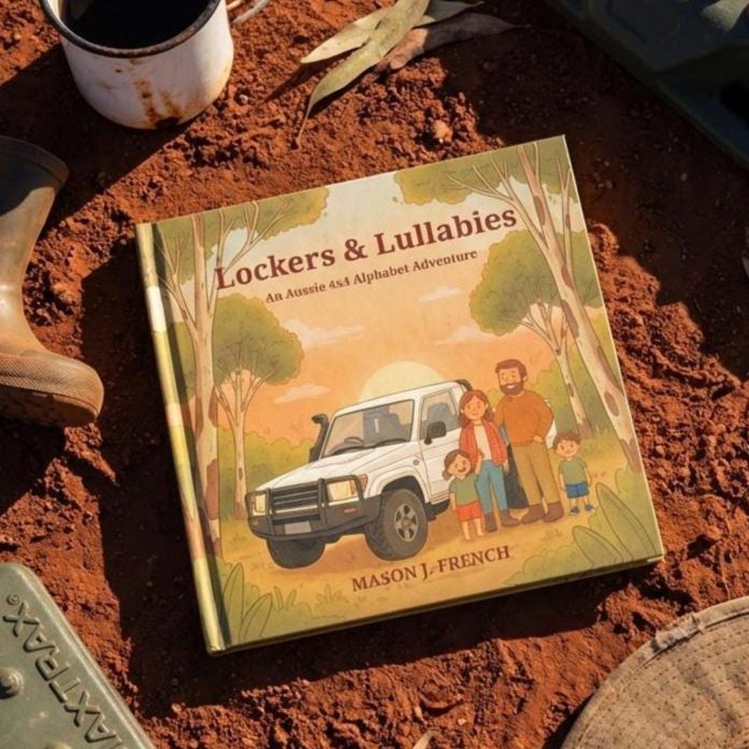 Australian 4x4 Alphabet Book | Camping ABC Gift for Kids | Aussie ...