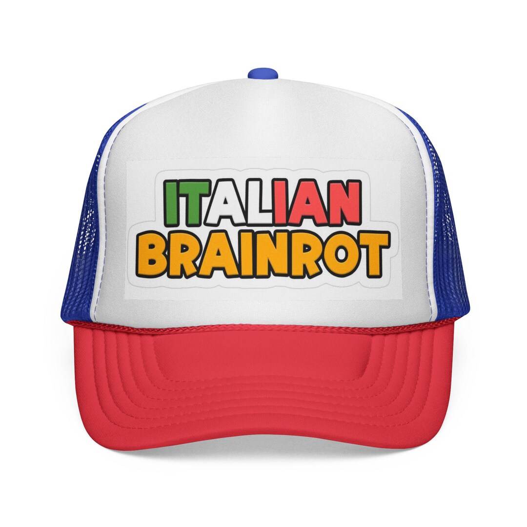 Italian Brainrot Trucker Cap: Adjustable Fit Summer Hat - Etsy