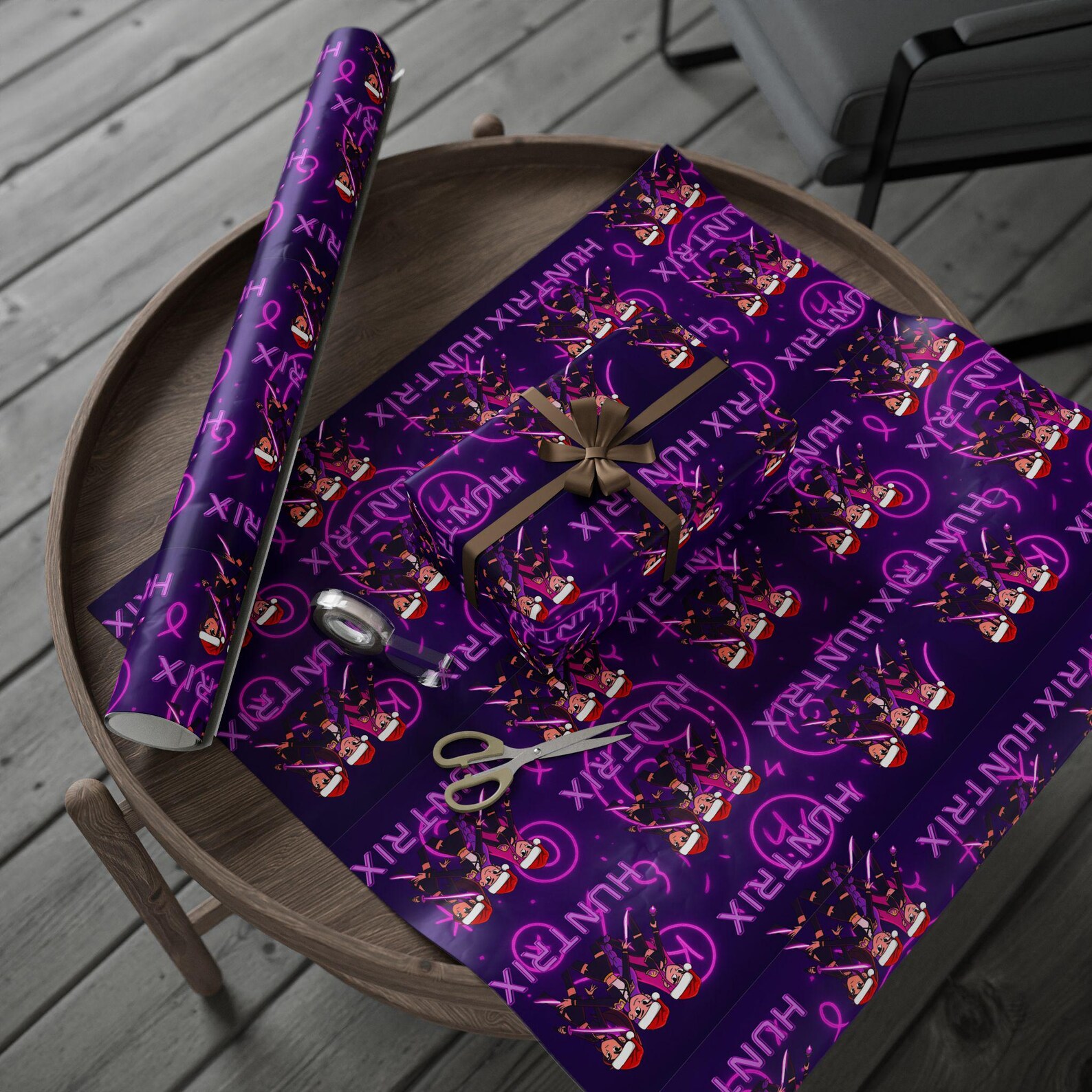 Stylish Kpop Demon Hunter Gift Wrap Rolls for Any Occasion, Holiday ...