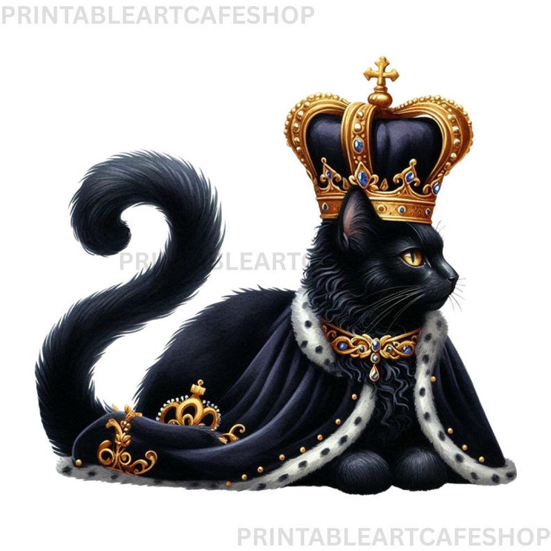 Luxury Black Christmas Clipart Bundle Elegant Holiday PNG Illustrations ...