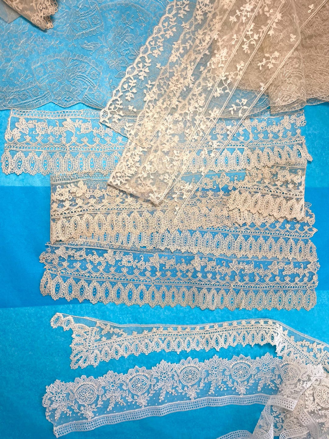 Six Types of Antique Lace - Etsy