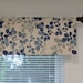 Denim Blue Straight Window Valance/ Richloom Cabrera Linen/ Kitchen ...
