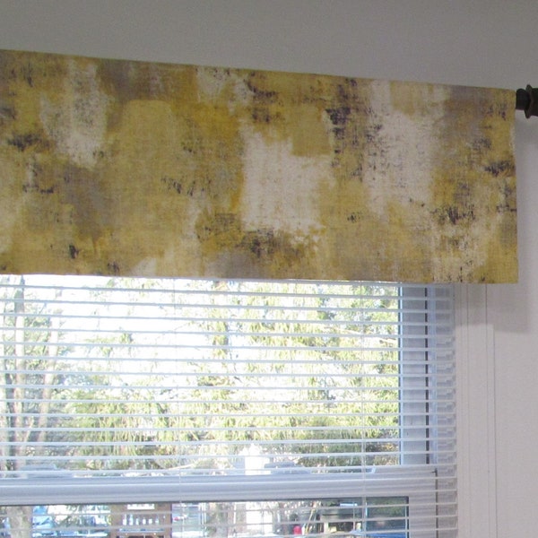 Yellow Valance - Etsy