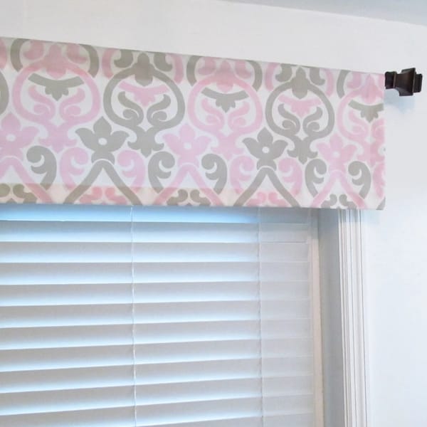 Pink Valance - Etsy