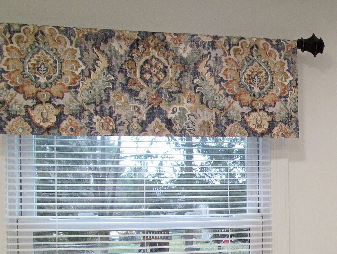 Flat Window Valance/ Straight Valance/ Bedroom, Kitchen, Living, Dining ...