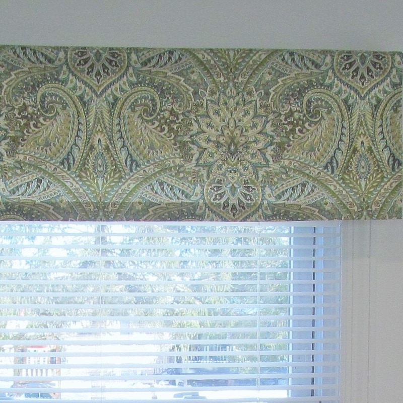 Box Pleat Valance - Etsy