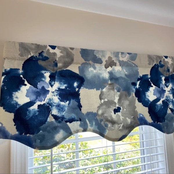 Shaped Valance - Etsy