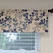 Denim Blue Straight Window Valance/ Richloom Cabrera Linen/ Kitchen ...