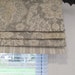 Lined Faux-fake Roman Shade With Border/ Trimmed Mock Roman Valance ...