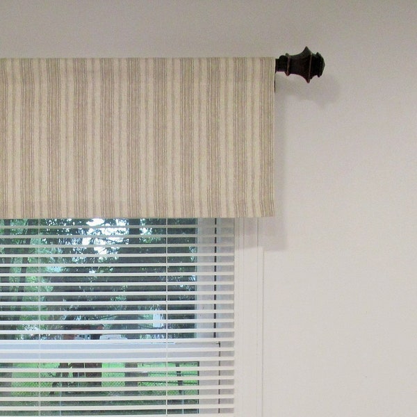 Striped Valance - Etsy