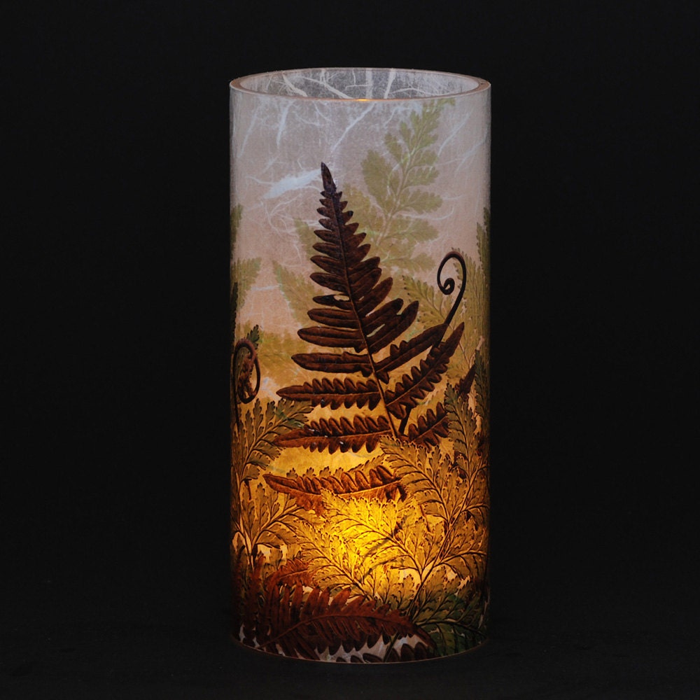 Fern Candle Cuff. 1 Medium Sized With a Free Electric Tea Light. LED ...