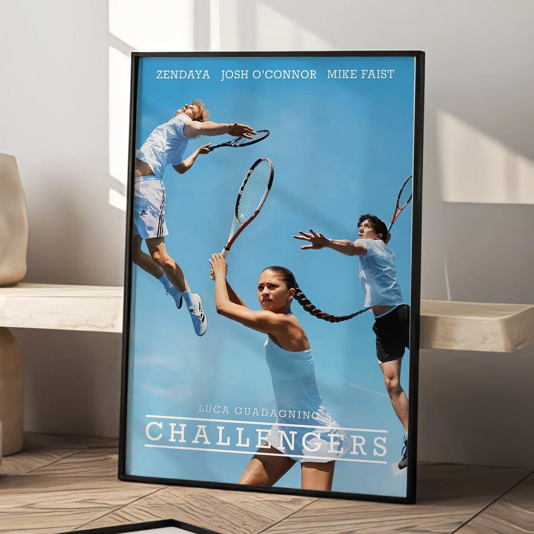 Challengers Movie Posters - Film Buff Treasures - Retro Poster - Decor ...