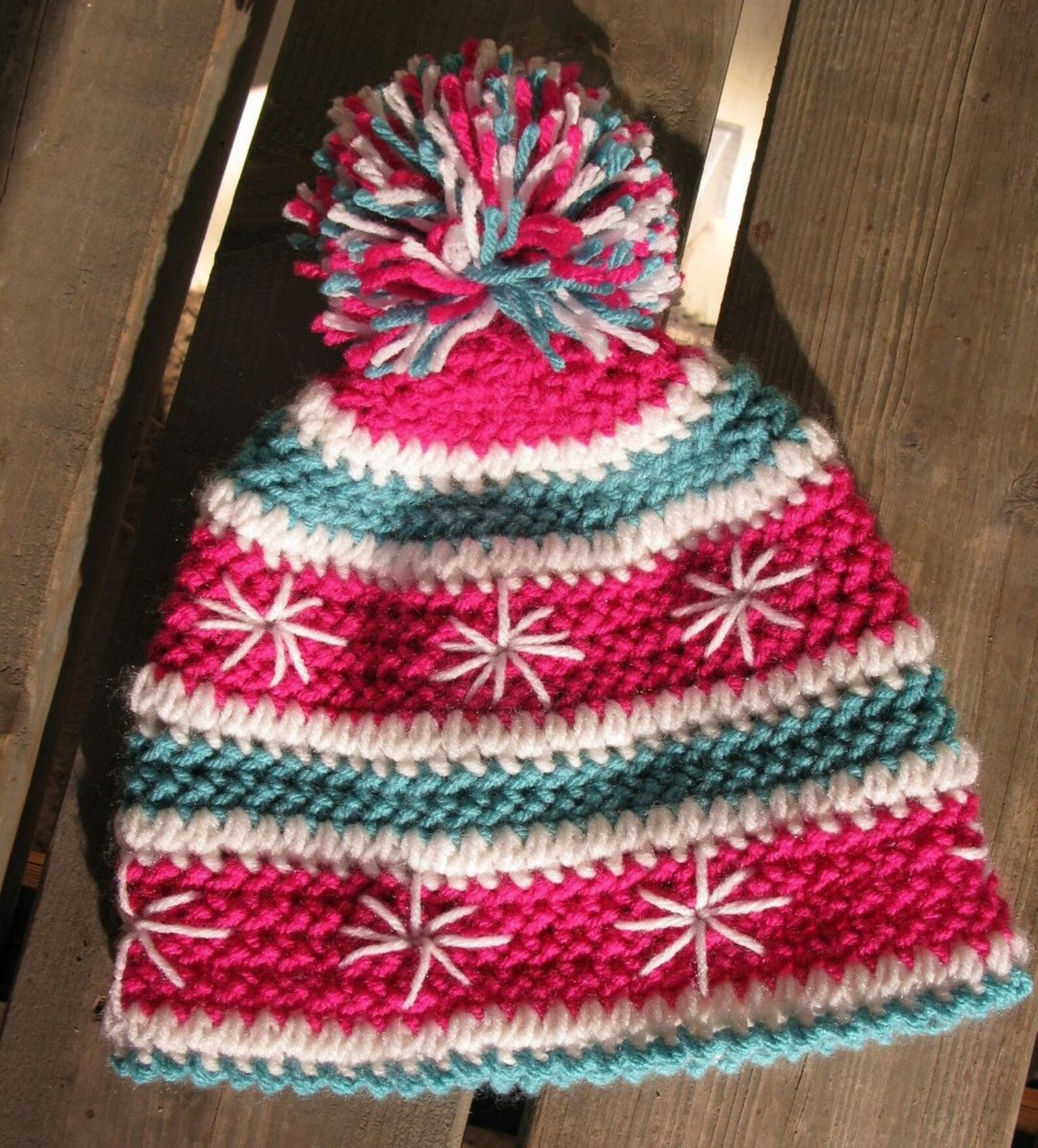 Snow Day Hat Crochet Pattern/ Adult - Etsy