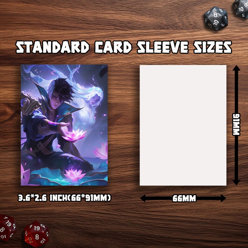 Riftbound Deck Box Spirit-blossom Aphelios | Leather Card Storage ...