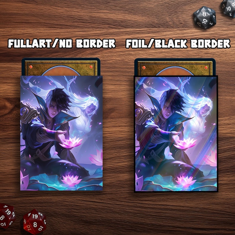 Riftbound Deck Box Spirit-blossom Aphelios | Leather Card Storage ...