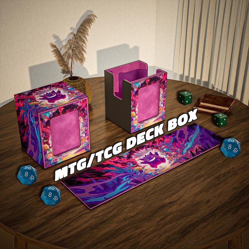 Gengar Mtg Deck Box - Etsy