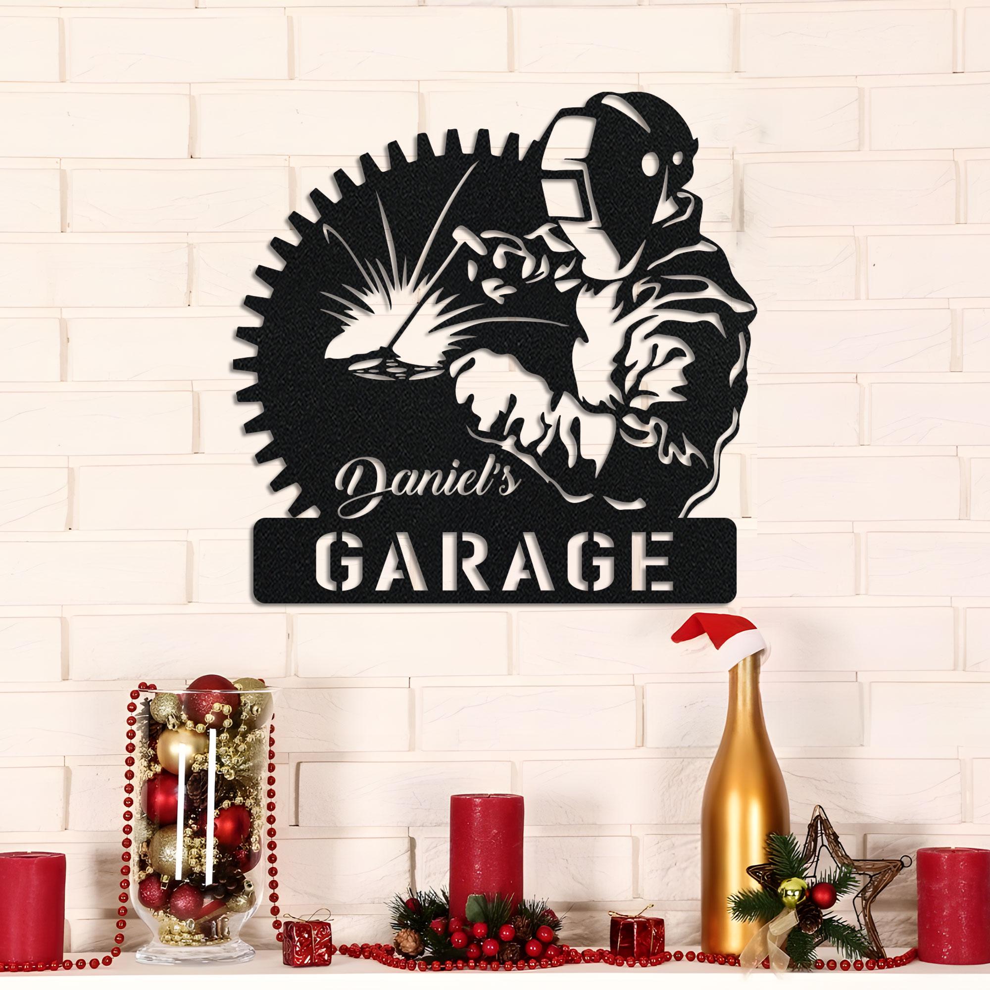 Personalized Welder Metal Sign, Custom Name, Man Cave Decor - Etsy
